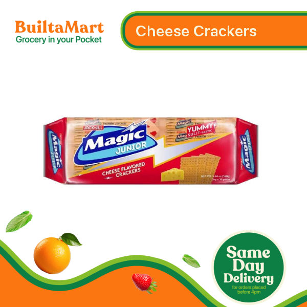 Jack 'N Jill Magic Flakes Junior Cheese Flavored Crackers (10 x 13g ...