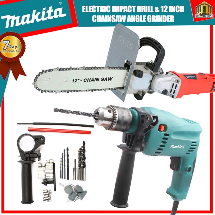 Makit a Electric Drill Set Drill And Grinder Grinder Barena Drill Set ...
