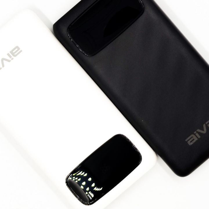 AIVR Y128 10,000mAh PD + QC3.0 Powerbank with Built-in 2-in-1 Cable ...