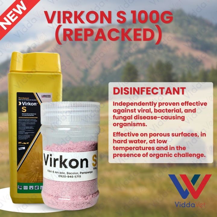 Virkon S Disinfectant Complete 100g | Lazada PH