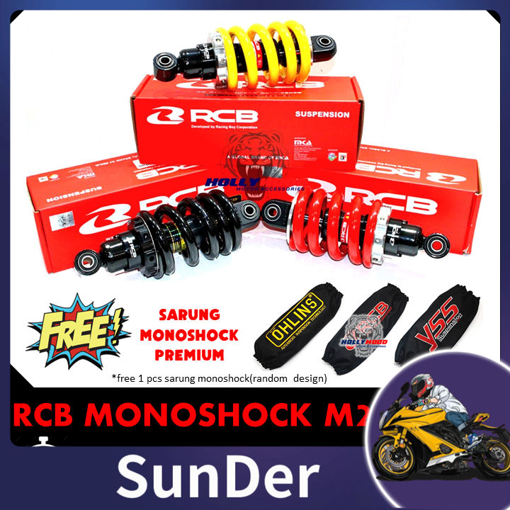Ready Stock,siapMONOSHOCK RCB M2 LINE PREMIUM LC135 Y16 Y15 RS150 RSX ...