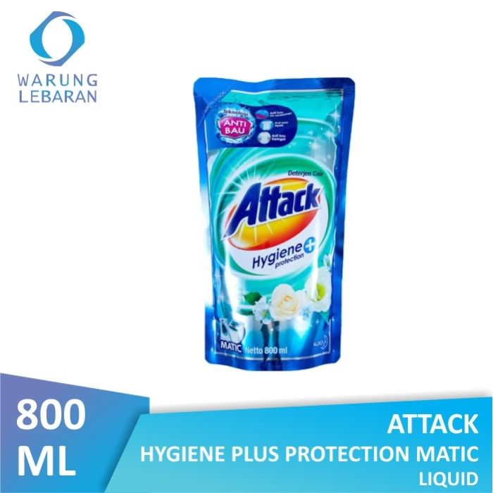 Attack Hygiene Plus Protection Matic Liquid 800 ML | Lazada Indonesia