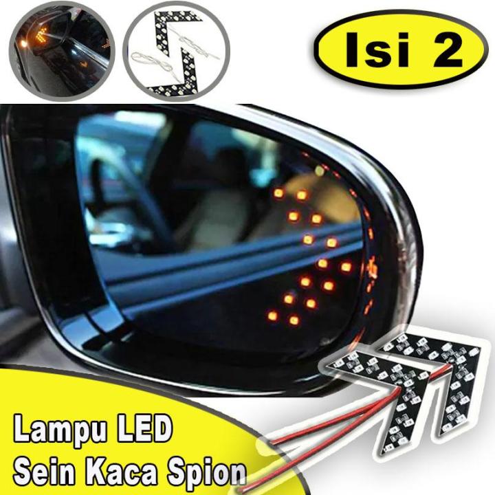 Isi 2 Lampu Panah Spion Sein Mobil - Lampu Varian Spion mobil Lampu ...
