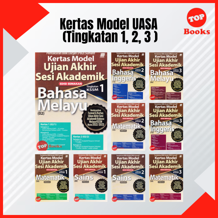[topbooks Sasbadi] Buku Latihan Kertas Model Uasa Kssm Edisi Semakan