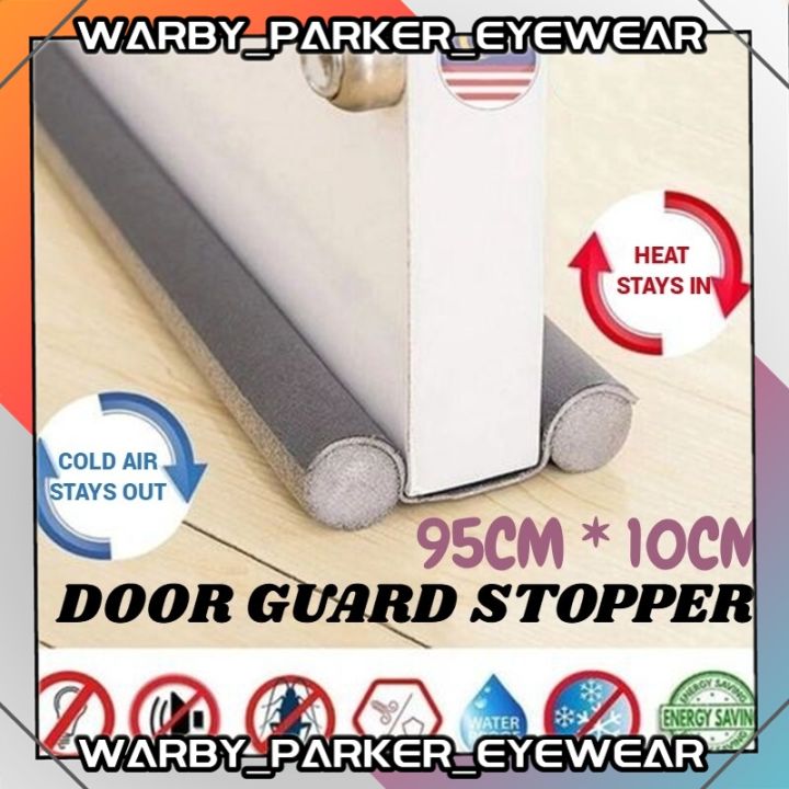 Flexible Door Twin Draft Guard Stopper Reduce Noise Bottom Sealing ...