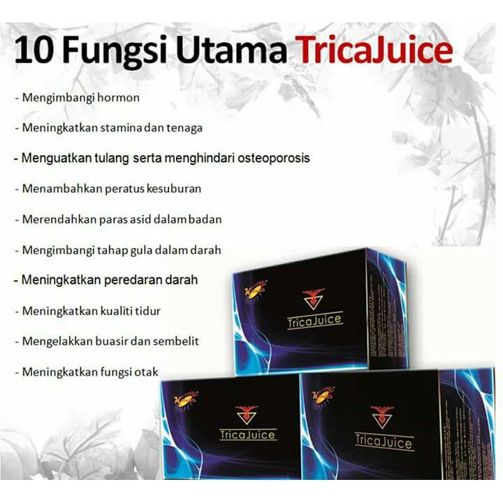 Original TricaJuice (Max Tea) 15 sachet x 20gm | Lazada