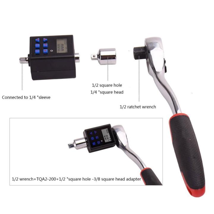 Compact and Portable Electronic Wrench Versatile Digital Torque Meter ...