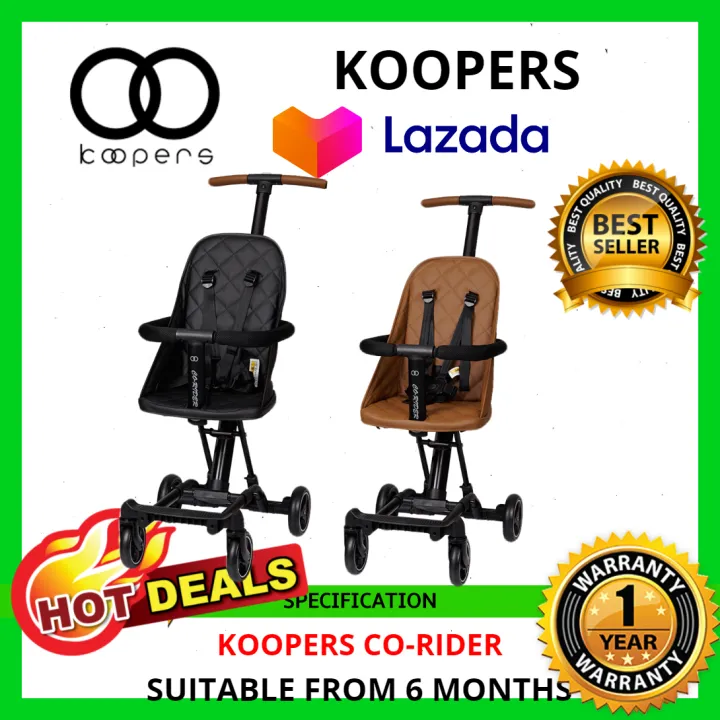 Koopers Co-Rider Tandem Convertible Rider Push Rider | Lazada