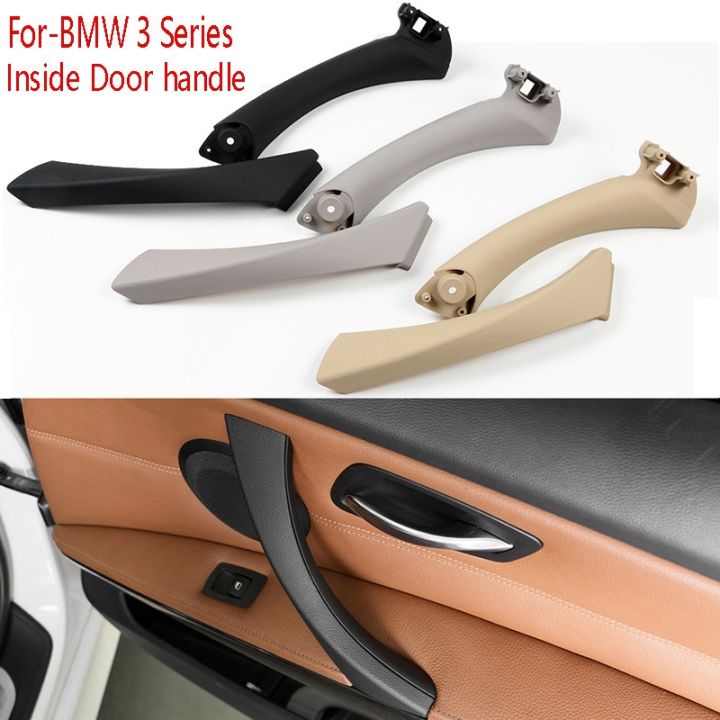 Car Interior Door Pull Handle with Cover Trim Replacement for-BMW 3 ...