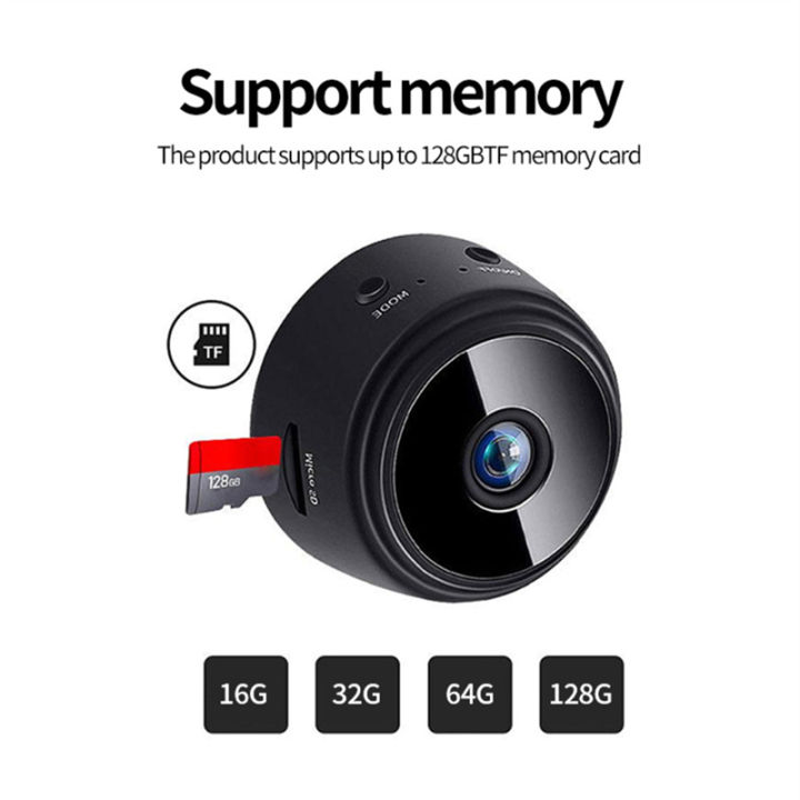 【Good Quality】A9 Mini Camera Wifi Spy Camera Hidden 1080p 4K HD Night ...