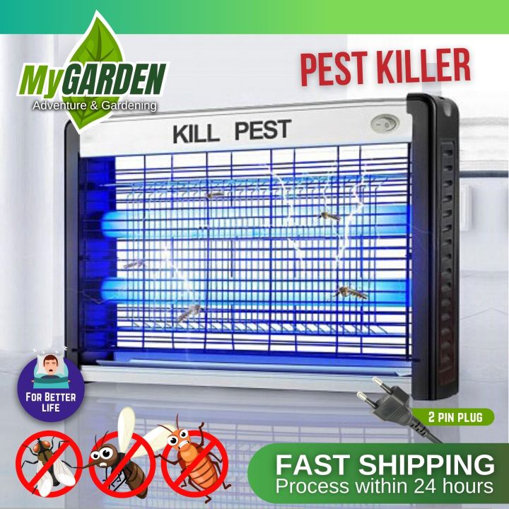 MYGARDEN Electric Pest killer Led Mosquito Killer UV Lamp Fly Insert ...