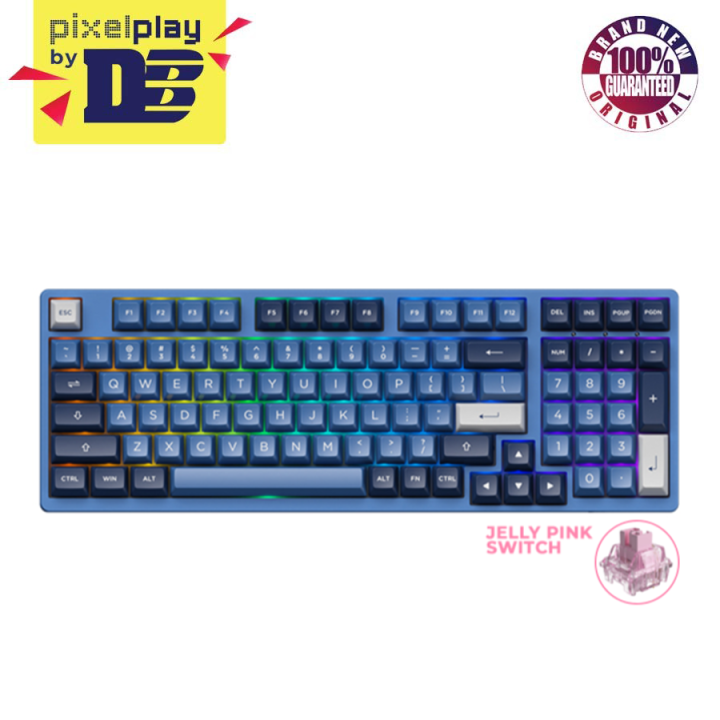Akko Ocean Star 3098B Mechanical Keyboard (Akko Switch Jelly Pink ...