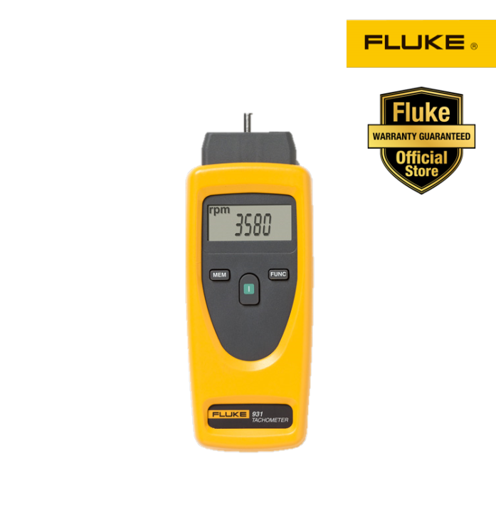 Fluke 931 Contact and Non-Contact Dual-Purpose Tachometers | Lazada