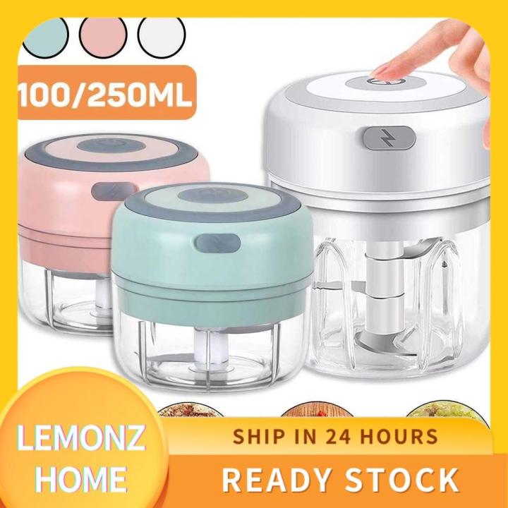 Mini Blender Garlic Chopper Electric Food Chopper Portable Blender Food ...