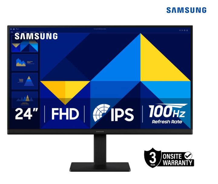 New Samsung LS24D 24" inch 100Hz Full HD IPS LED Monitor (2025 Model ...