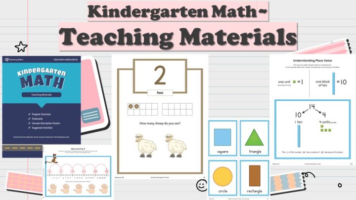 [PRE181] 155 pages Kindergarten Math-Teaching Materials Worksheet for ...