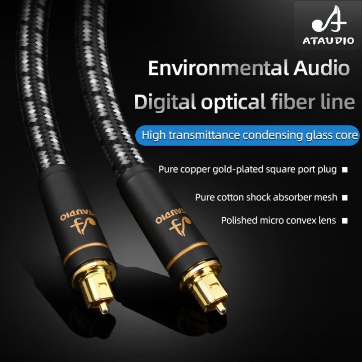 Hifi Optical Fiber Cable High Quality Digital Audio Wire Audiophile ...