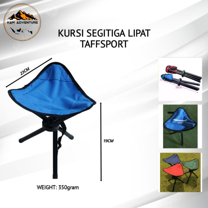 kursi lipat segitiga - kursi lipat mancing - kursi lipat portable ...