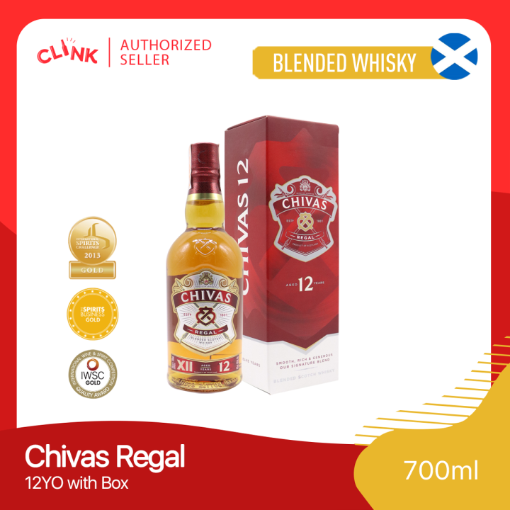 Chivas Regal 12 Years Blended Scotch Whisky 700ml with Box | Lazada PH