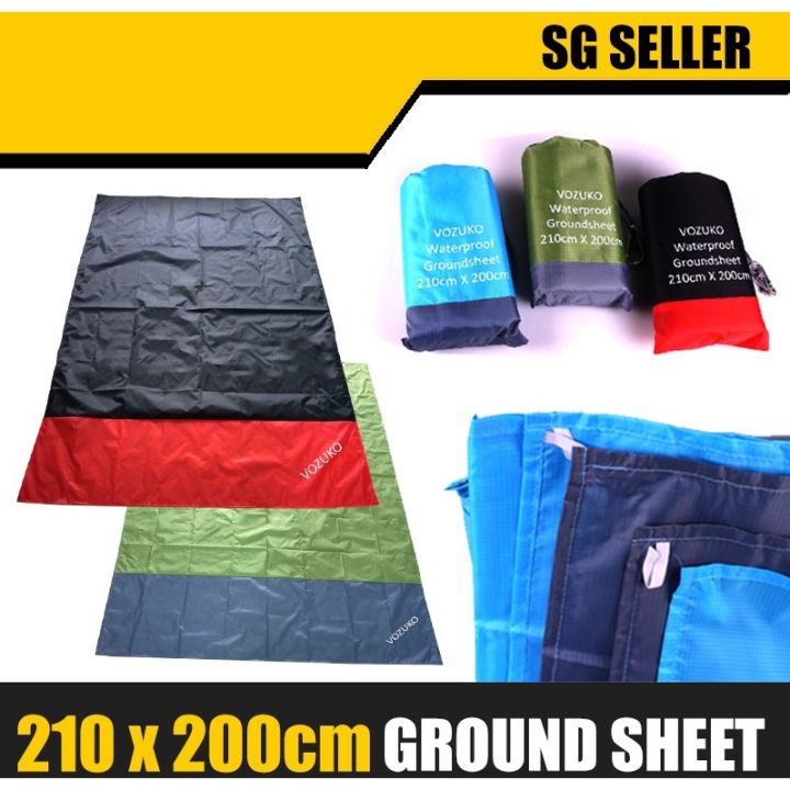 【🇲🇾Ready Stock💥】Camping Pocket Picnic Mat Outdoor Waterproof Beach Mat ...
