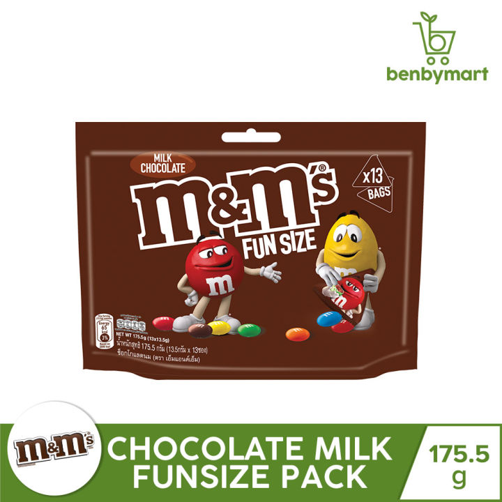 M&M's® Milk Chocolate Funsize 202.5g | Lazada PH