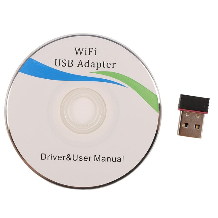 Mini USB Drive Wireless LAN Adapter 802.11 g / b Wireless Network Card ...