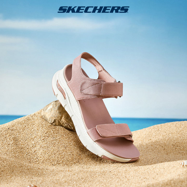 Skechers สเก็ตเชอร์ส รองเท้าแตะ ผู้หญิง Cali Arch Fit Sandals - 119247 ...