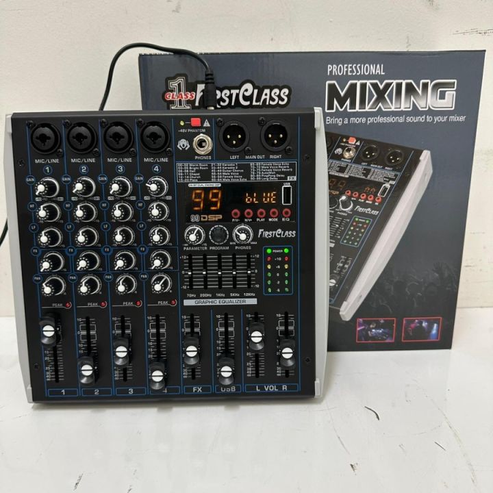 MIXER AUDIO FIRSTCLASS MX2 PRO4 / FIRST CLASS MX 2 PRO 4 4CH | Lazada ...