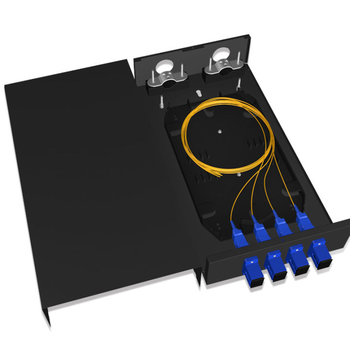 Precision optical fiber terminal box 4-port desktop ST/FC/SC/LC round ...