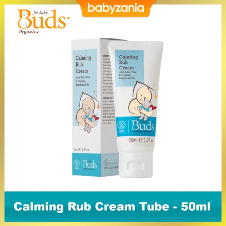Buds Soothing Organics Calming Rub Cream Tube - 50 ml | Lazada Indonesia