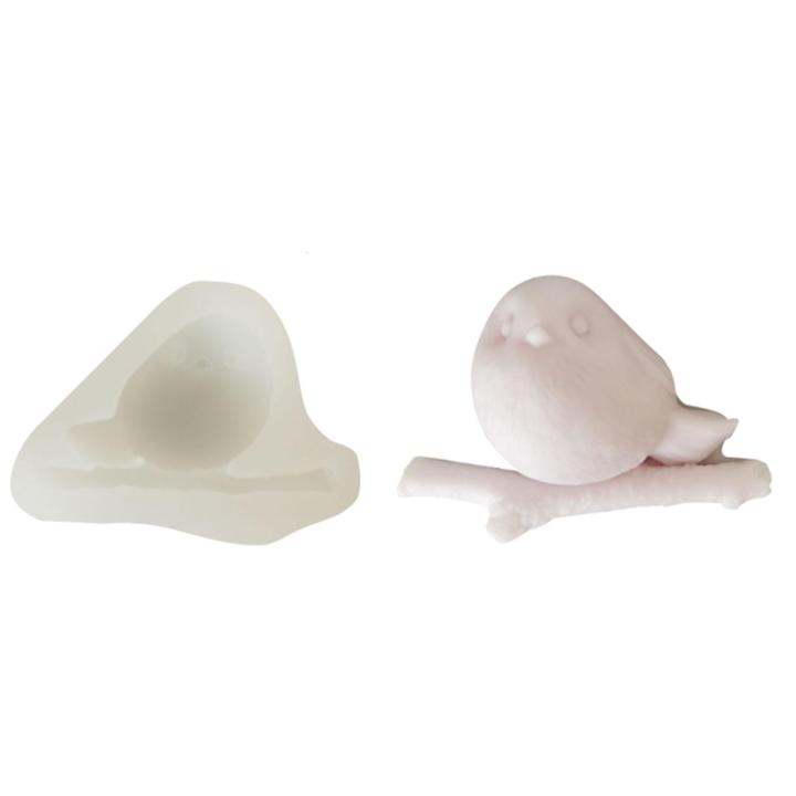 3D Chim Sẻ khuôn silicon cho Nến làm xà phòng bánh khuôn sô cô la DIY ...