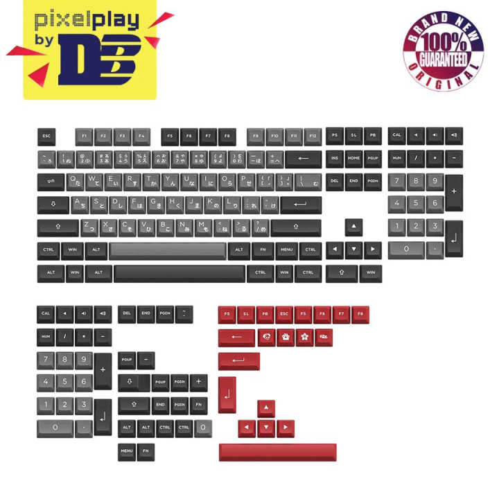 Akko Psittacus Hiragana Version PBT Keycaps Set ASA 158 Keys | Lazada PH
