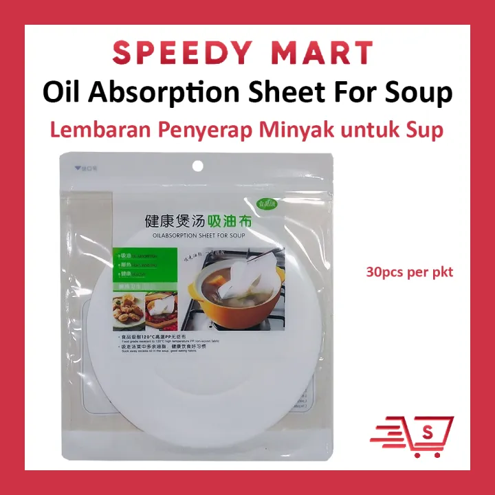 Oil Absorption Sheet for Soup / Food Grade Oil Absorption Sheet for ...