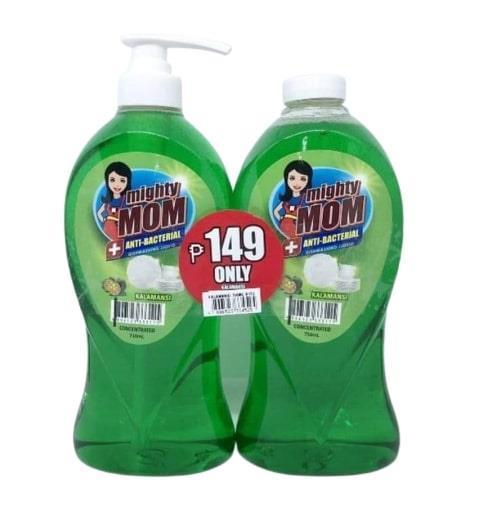 Mighty Mom Anti-Bacterial Dishwashing Liquid Kalamansi 750ml | Lazada PH