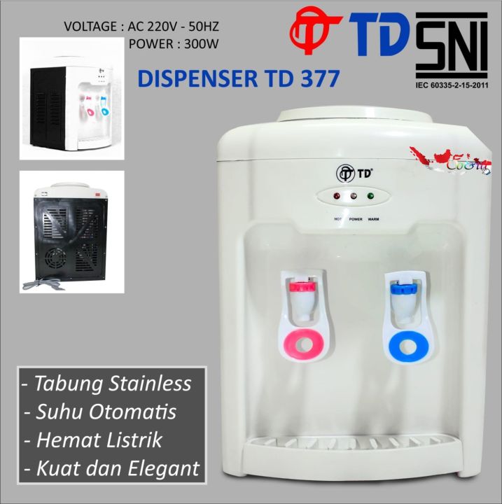 Dispenser Galon Air Panas Dispenser Galon Atas | Lazada Indonesia