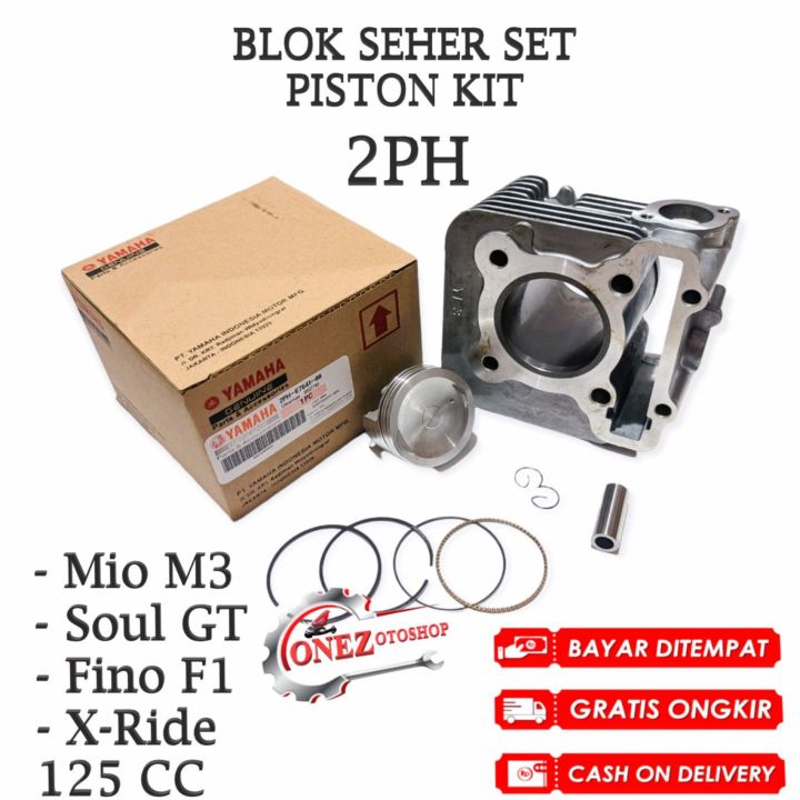 Blok Seher set Piston Kit 125cc Mio M3 Soul GT Fino F1 X-Ride Mio Z | Lazada Indonesia