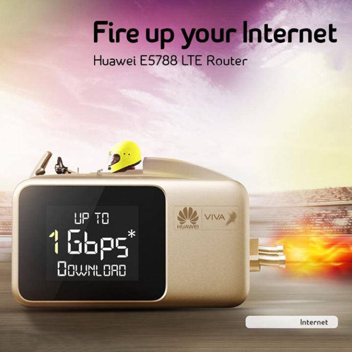 Routers Huawei E5788 E5788U-96A Portable WiFi Mobile Hotspot 4G Router NFC Suitable for 1Gbps ...