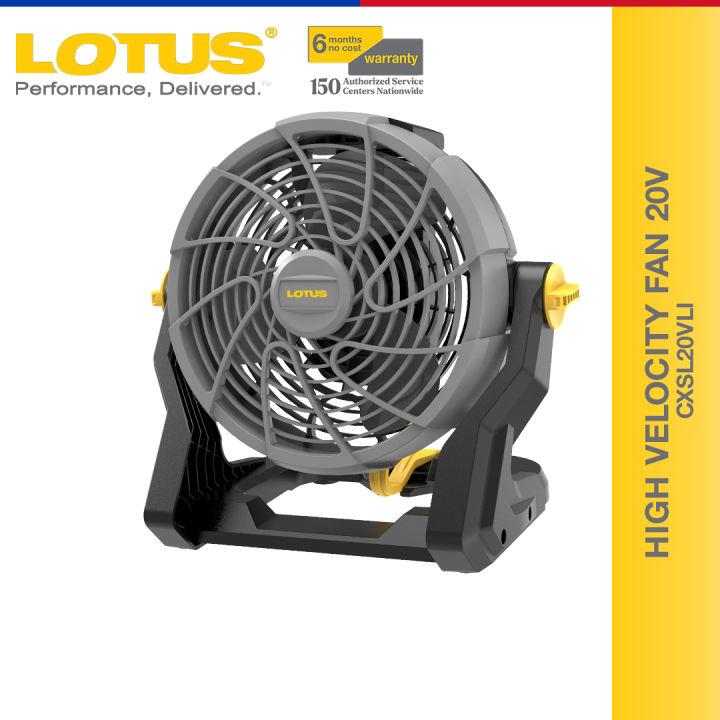 Lotus Cordless High Velocity Jobsite Fan 20V CXSL20VLI – Working Fans ...
