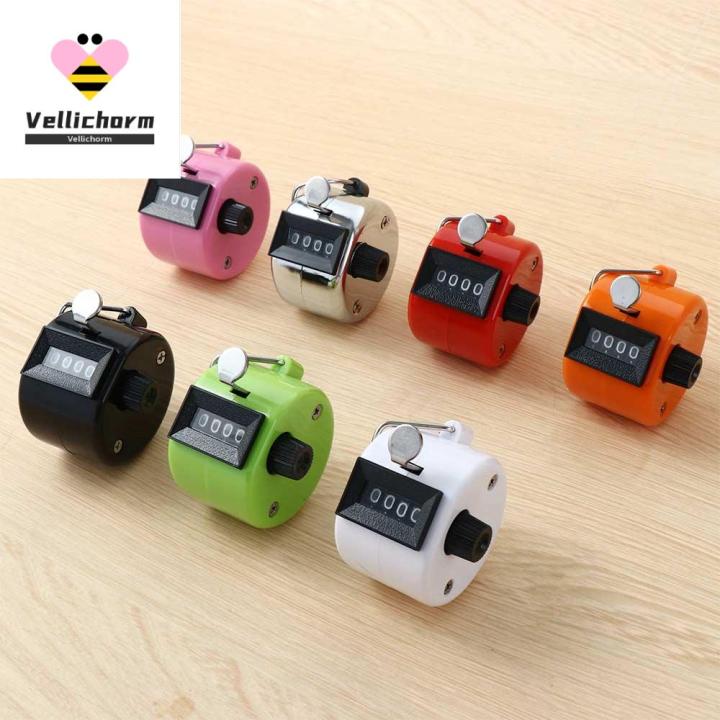VELLICHORM Max. Mini Kim loại Cơ khí Giờ Đồng Hồ 9999 Hướng dẫn sử dụng ...