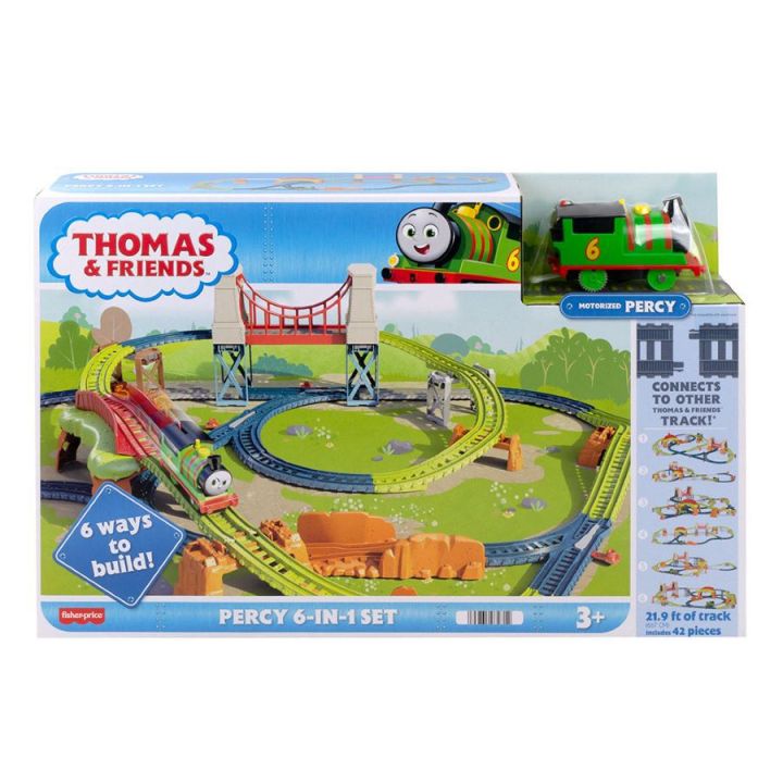 Thomas & Friends Track Master Percy 6 In 1 Playset Refresh (#115145 ...