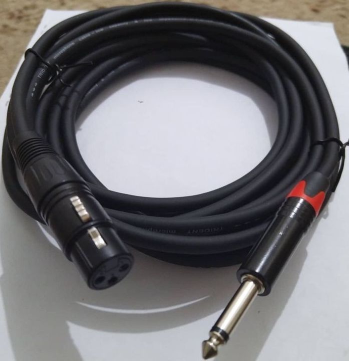 XLR female to PL Mono Plug microphone Cable | Lazada PH