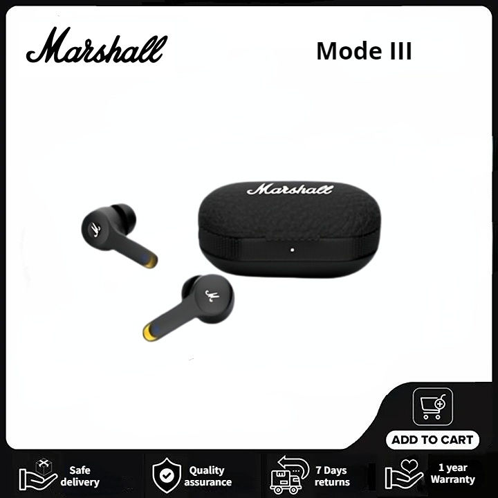 Marshall Mode III Wireless Earbuds Bluetooth In-Ear tws Earphones ...