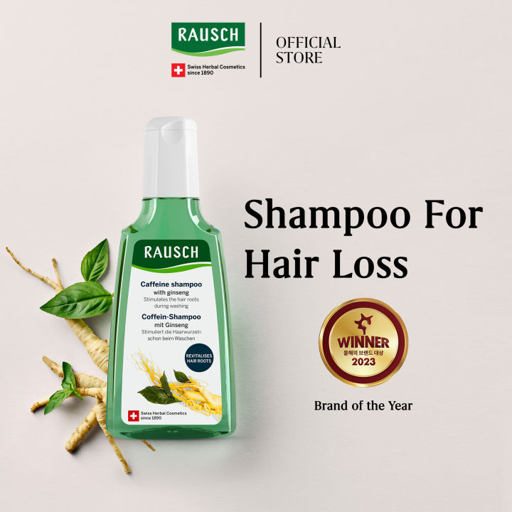 RAUSCH Caffeine Shampoo with Ginseng - For Hair Loss, 200ml | Lazada ...