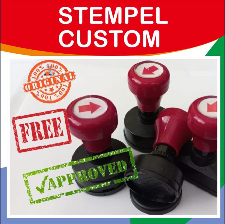 Stempel nama dan Nomor HP | Lazada Indonesia