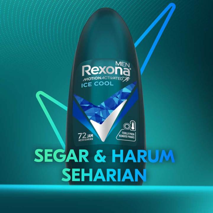 Rexona Roll On Deodorant Ice Cool 45 mL | Lazada Indonesia