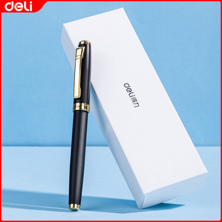 Deli Sign Pen Roller Ballpen For School Supplies Office 0.5mm 1Pc S86 ...