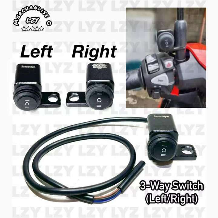 Domino 3 Way Switch Mirror Type Universal for Mini Driving Light Led ...