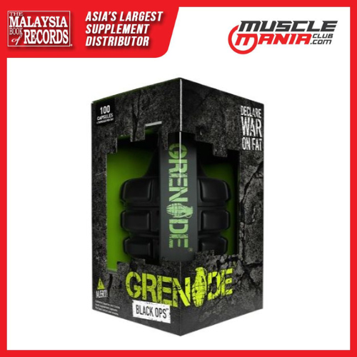 Grenade Black Ops (100 capsules) | Lazada