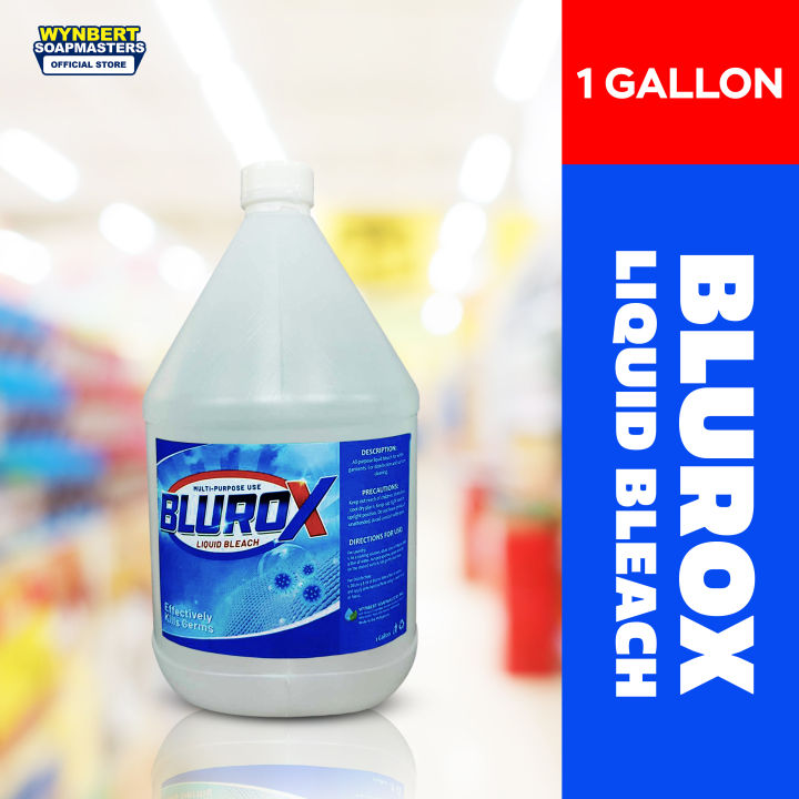 BLUROX Multi-Purpose Liquid Bleach - 1 Gallon / 3800ml | Lazada PH