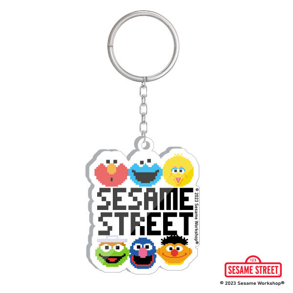 SST3 พวงกุญแจอะคริลิค Sesame Street Acrylic Keychain 5 1x6 4 cm ...